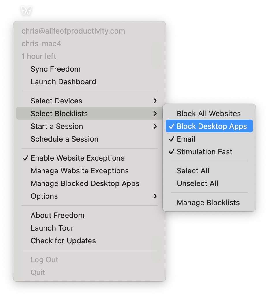 My favorite distractions blocker is still Freedom - Chris Bailey